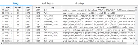 Handling Common Dynamic Analyzer Tasks Tizen Docs