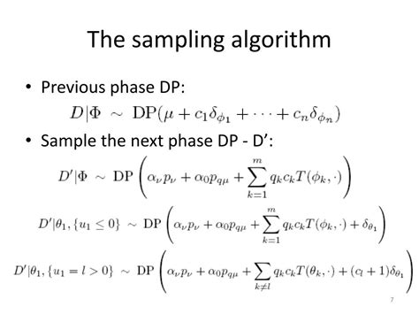 Ppt Construction Of Dependent Dirichlet Processes Based On Poisson Processes Powerpoint