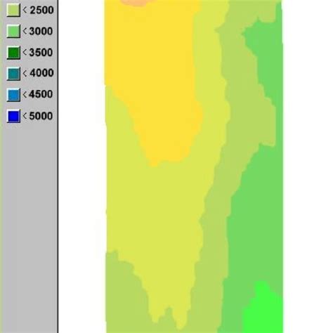 The Yield Map For The 4 3 Ha Field The Two Maps Show The Yield Download Scientific Diagram