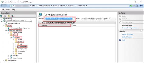 Set Up Smart Card Authentication For Web Studio Install Core Components