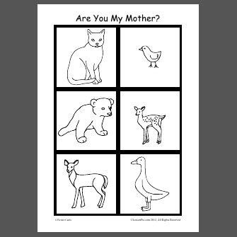 Are You My Mother Printables