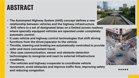 Automated Highway Systpptx Sjvldjjfwle Pptx