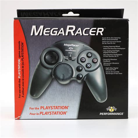 Megaracer Performance Steering Wheel Controller For Sony Ps1 Playsta Inspirevideogames Megaracer Performance Steering Wheel Controller For Sony Ps1 Playsta Inspirevideogames