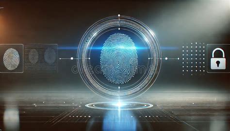Fingerprint Recognition Biometric Scanning System For Finger