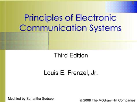 Ppt Principles Of Electronic Communication Systems Powerpoint Presentation Id 3732202