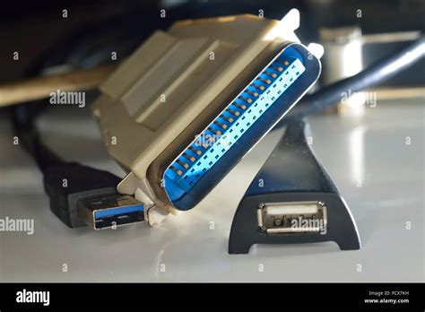 Serial And Parallel Port Hi Res Stock Photography And Images Alamy