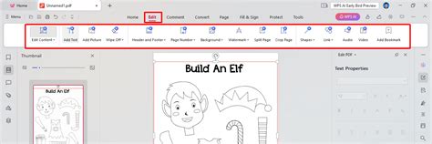 Top Free Elf Templates Printable PDF Guide WPS PDF Blog