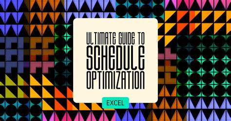 Ultimate Guide To Schedule Optimization Excel When I Work