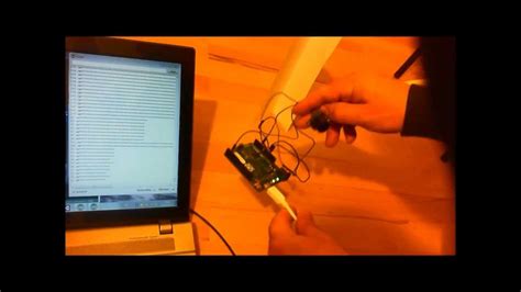 Test Of Ultrasonic Sensor Lv Maxsonar Ez1 And Arduino Youtube