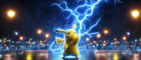 Pikachu Thunder Punch By Haddek On Deviantart