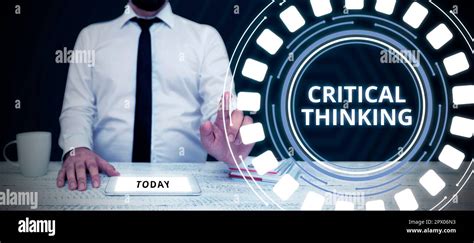 Conceptual Caption Critical Thinking Business Approach Sequence Of Stages Of A Project