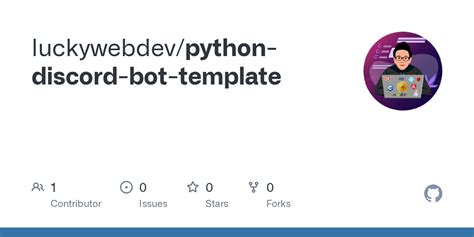 Github Luckywebdevpython Discord Bot Template