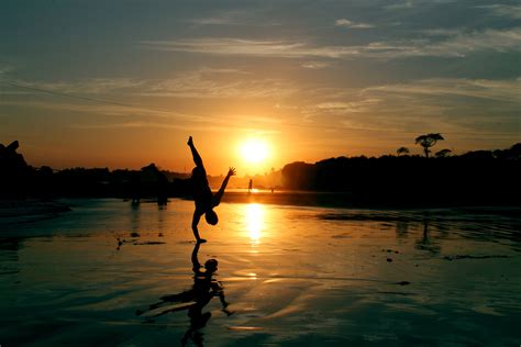 Free Images Beach Sea Ocean Sun Sunrise Sunset Sunlight
