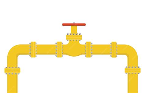 Premium Vector Oil Gas Or Water Flowing Through Pipe Pipeline