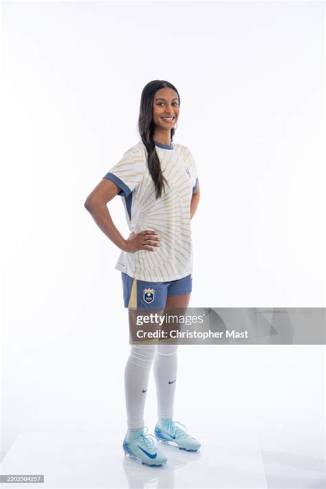 Ryanne Brown Poses For A Portrait During The Seattle Reign Fc Nwsl