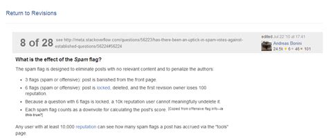 Allow Linking To Specific Revision Of Revision History Showing Diff Meta Stack Exchange