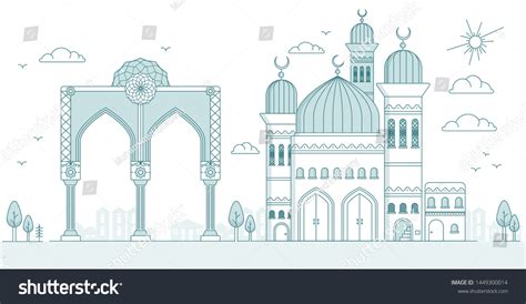Masjed Over 38 Royalty Free Licensable Stock Vectors And Vector Art