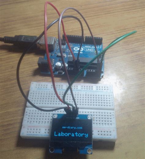 Beginner S Guide To Testing An Oled Display With Arduino Ee Diary