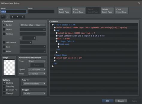 is it possible to have events fade out rpg maker forums