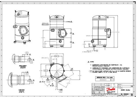 120h0362 Danfoss Scroll Compressor Sh184a4alc Ac Drives And Controls