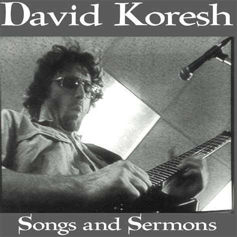 David Koresh Songs And Sermons Cd Sky Valley Records