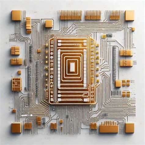 Premium Photo Modern Circuit Board Architecture