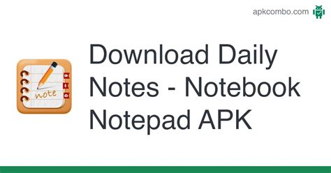 Daily Notes Notebook Notepad Apk Android App Free Download