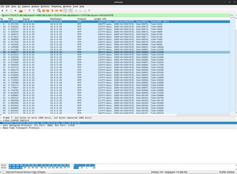 Debugging Rtp With Sipp And Wireshark ⋆ Asterisk