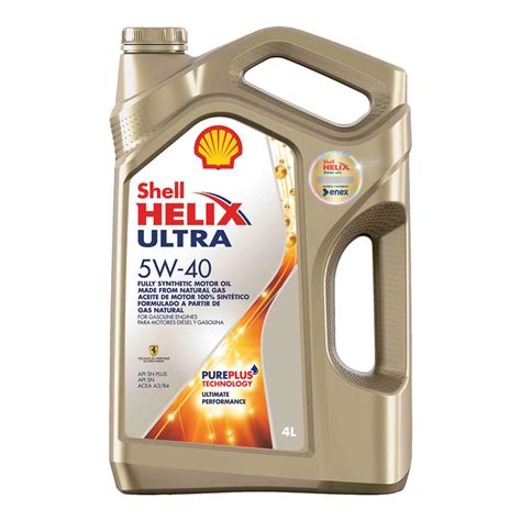 Shell Helix Ultra 5w 40 Productos Christian Hughes