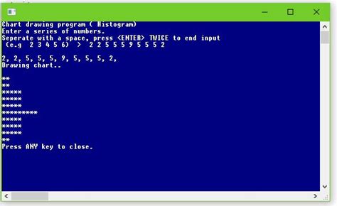 Histogram In C With Arrays Stack Overflow