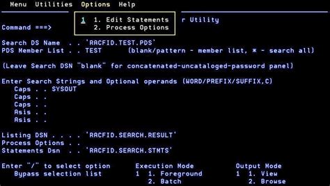 TSO ISPF Tutorial Extended Search Option Cadcobol Com Br