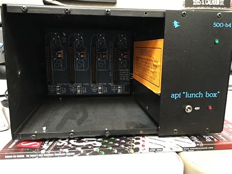 Api 500 B4 Lunchbox Reverb