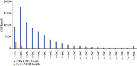the characteristic comparison of transcripts a the distribution for