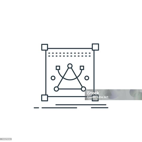 D 프린팅 및 통신 개념에서 아이콘 벡터크기를 조정합니다 크기 조정 가능한 스트로크의 얇은 선 그림입니다 웹 및 모바일 앱 로고 인쇄 미디어에서 사용할 선형 기호크기를