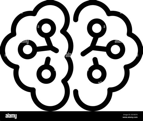Brainstorming Ai Icon Outline Brainstorming Ai Vector Icon For Web Design Isolated On White