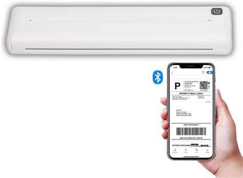 Dpofirs Portable A4 Thermal Printer Bluetooth Thermal Printer Support