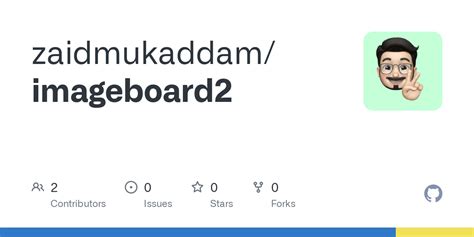 GitHub Zaidmukaddam Imageboard2