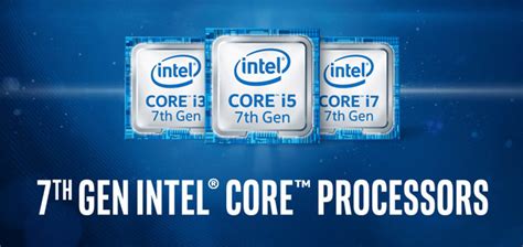 Computer Processor With Intel Kaby Lake In 2017