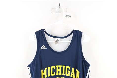 Adidas × Vintage New Adidas Reversible University Michigan Basketball