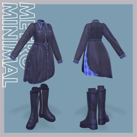 Metrominimal Vrchat Womens Clothing Cp31 Metacreatorstyo En Booth