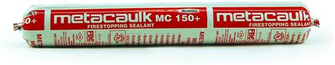 Rectorseal 66385 20 2 Ounce Sausage Pack Metacaulk Mc 150 Firestop