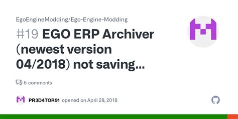 ego erp archiver newest version 04 2018 not saving mipmaps · issue