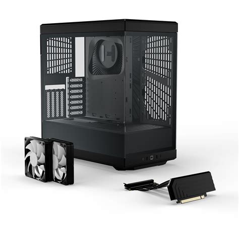 Hyte Y40 Mainstream Vertical Gpu Case Atx Mid Tower Gaming Case With