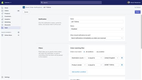 Smart Notifications Smart Notifications Send Custom Rule Driven Order Emails Shopify App Store