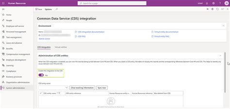 en d365 hr chapter 36 dataverse tables and integration