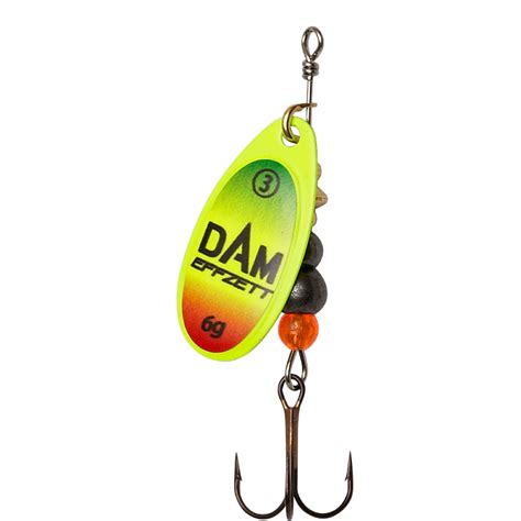 Блесна DAM EFFZETT FLUO SPINNER 20гр - #6 - Trio - купить по выгодной ...