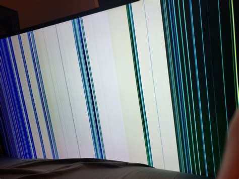 Weird Vertical Lines Showing Up Out Of Nowhere Rtvrepair