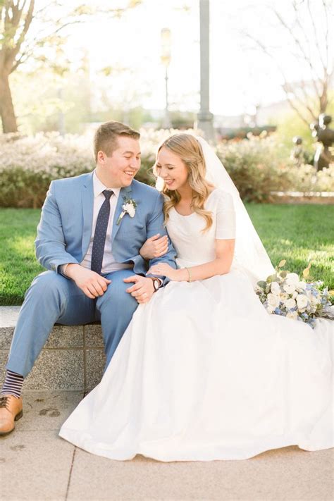 Salt Lake City First Look Session Taylor Charlie Utah Wedding