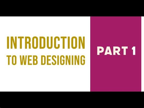 Part 1 Web Designing Malayalam Tutorial Crossroads
