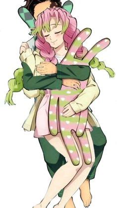 Tanjiro X Mitsuri Anime Demon Demon Slayer